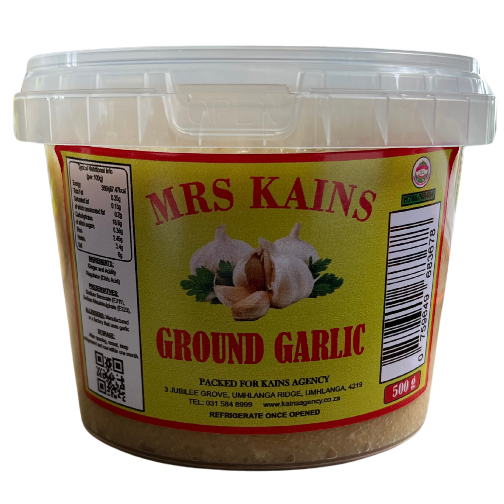 Ground Garlic 500g – Wholesale Spice | Kains Agency